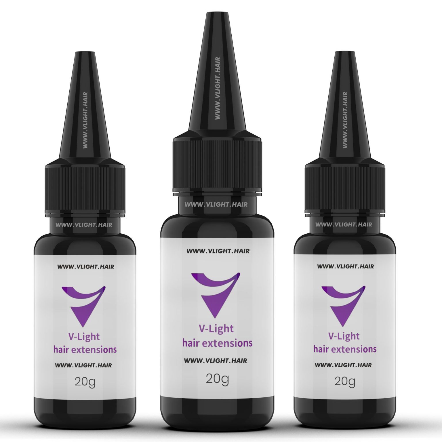 V-Light Hair Extensions - UV Hair Glue for Hair Extension with V Light